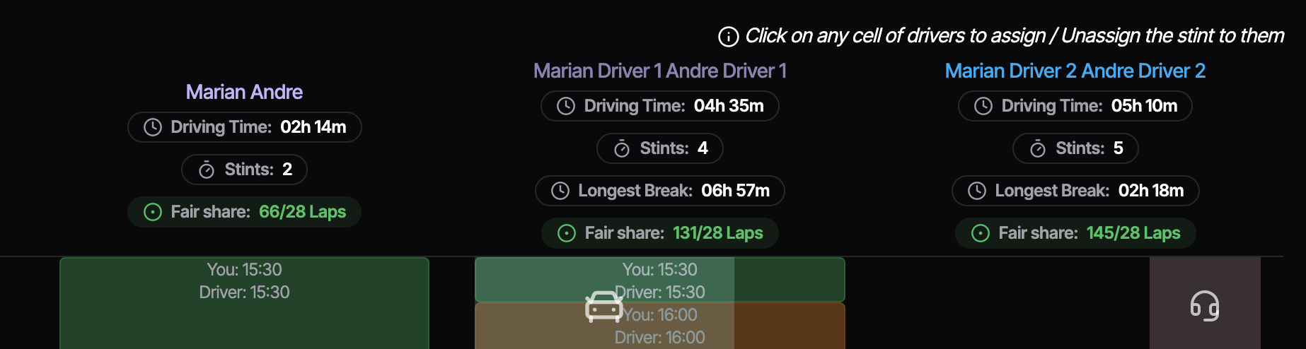 Learn How To Use The Drivers Planning Feature