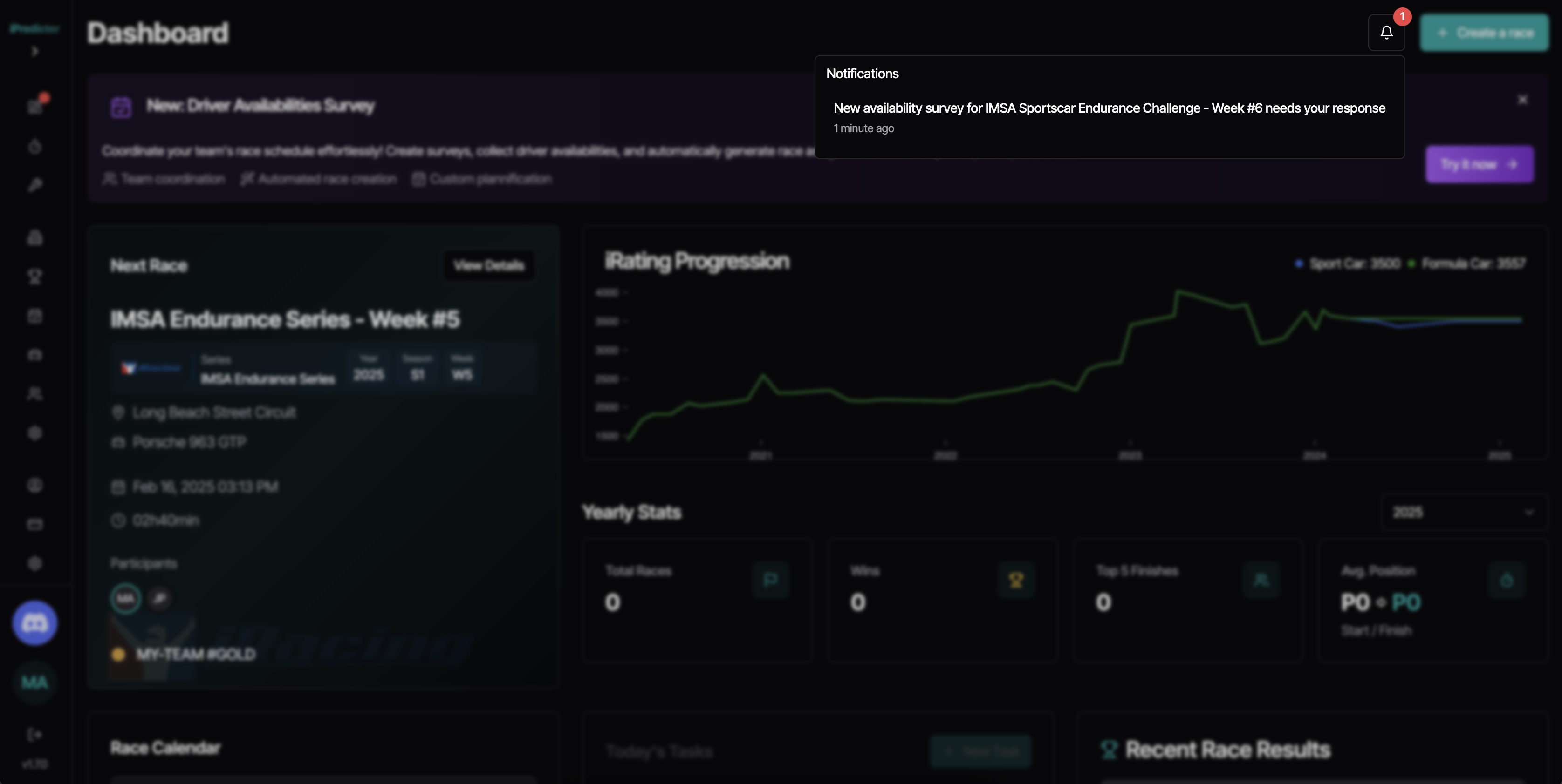 Getting Started With Driver Availability Survey